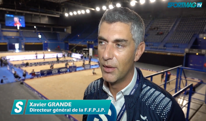 Coupe de France de pétanque 2020 : Xavier Grande (FFPJP) - SPORTMAG