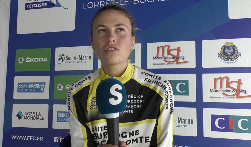 CDF Route de l’Avenir : Réaction de Marine Allione - SPORTMAG