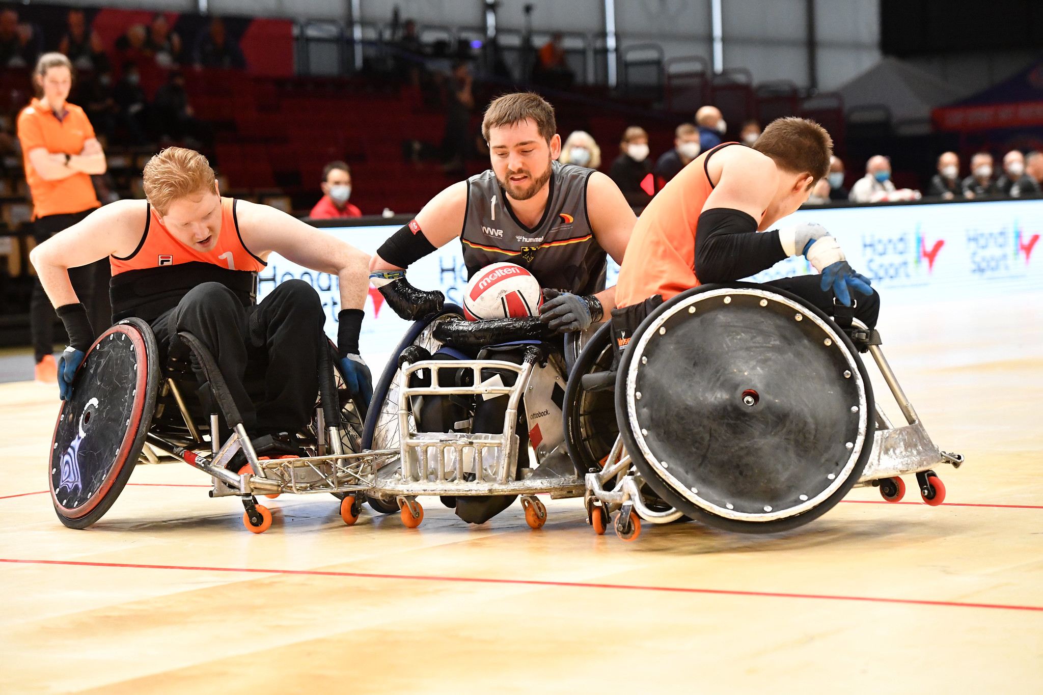 Euro Rugby-fauteuil : L'Allemagne s’impose en ouverture